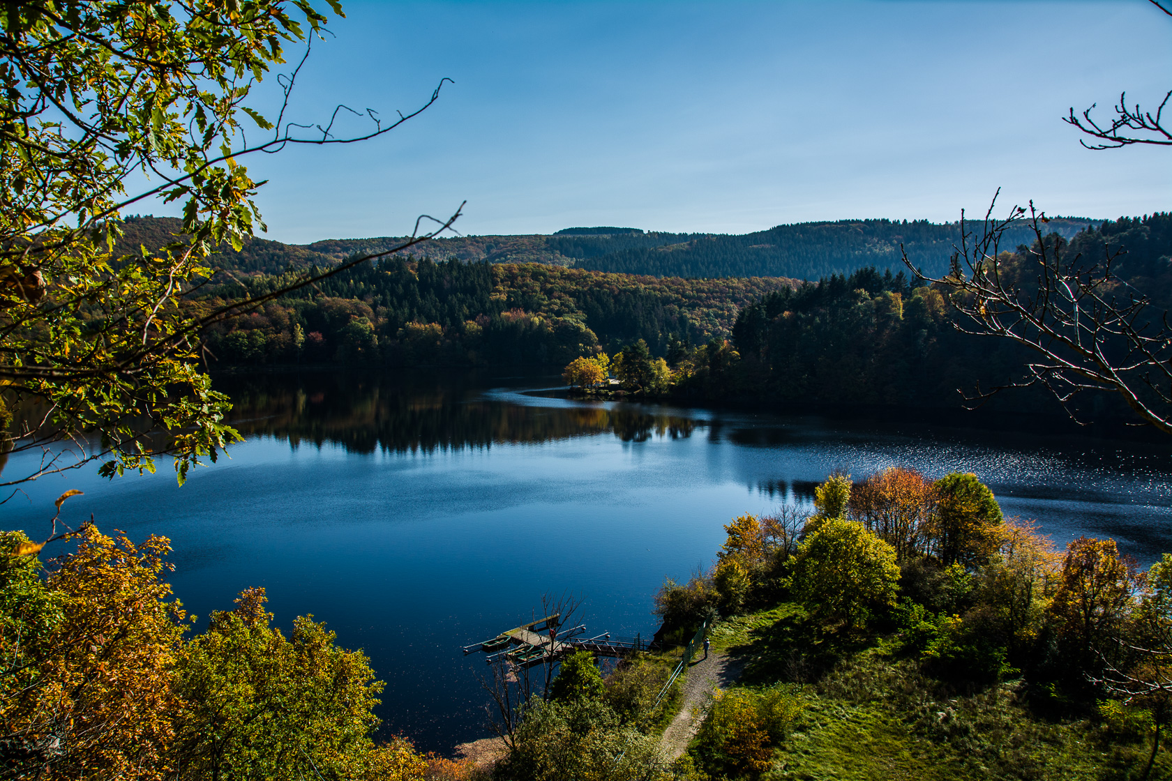 Herbst in der Eifel, am Rursee - Marc Bender